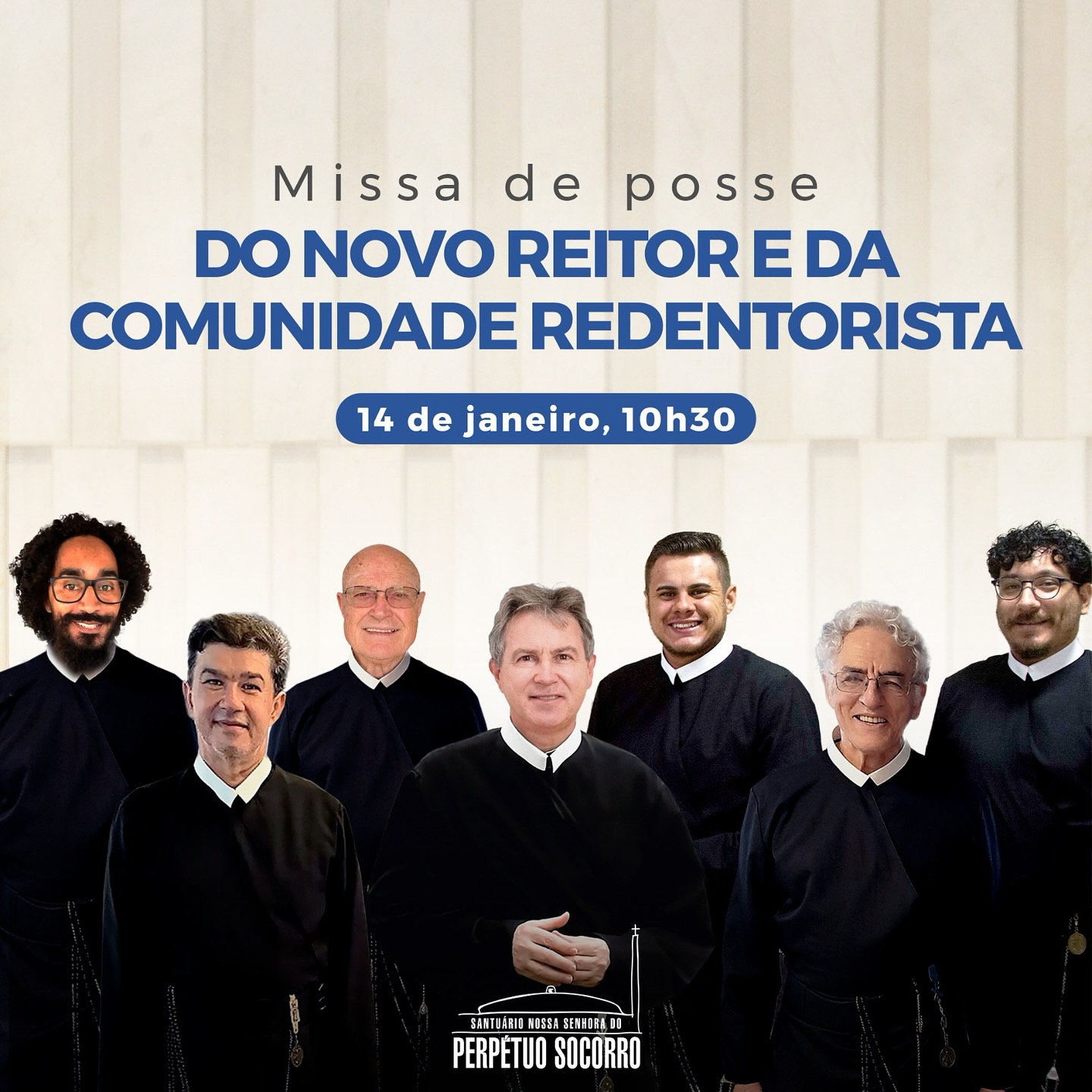 Missa de posse do Reitor e da nova Comunidade Redentorista será neste ...